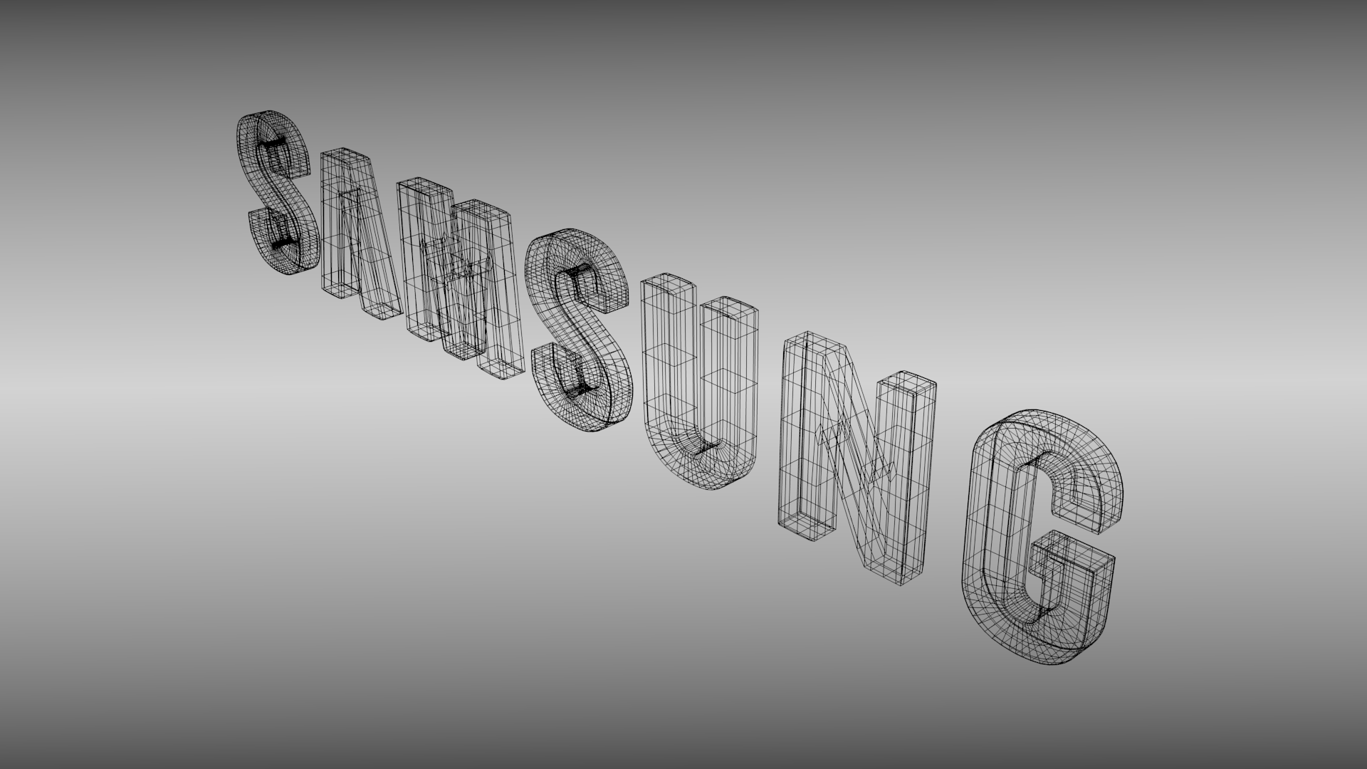 Samsung logo 3D model | CGTrader