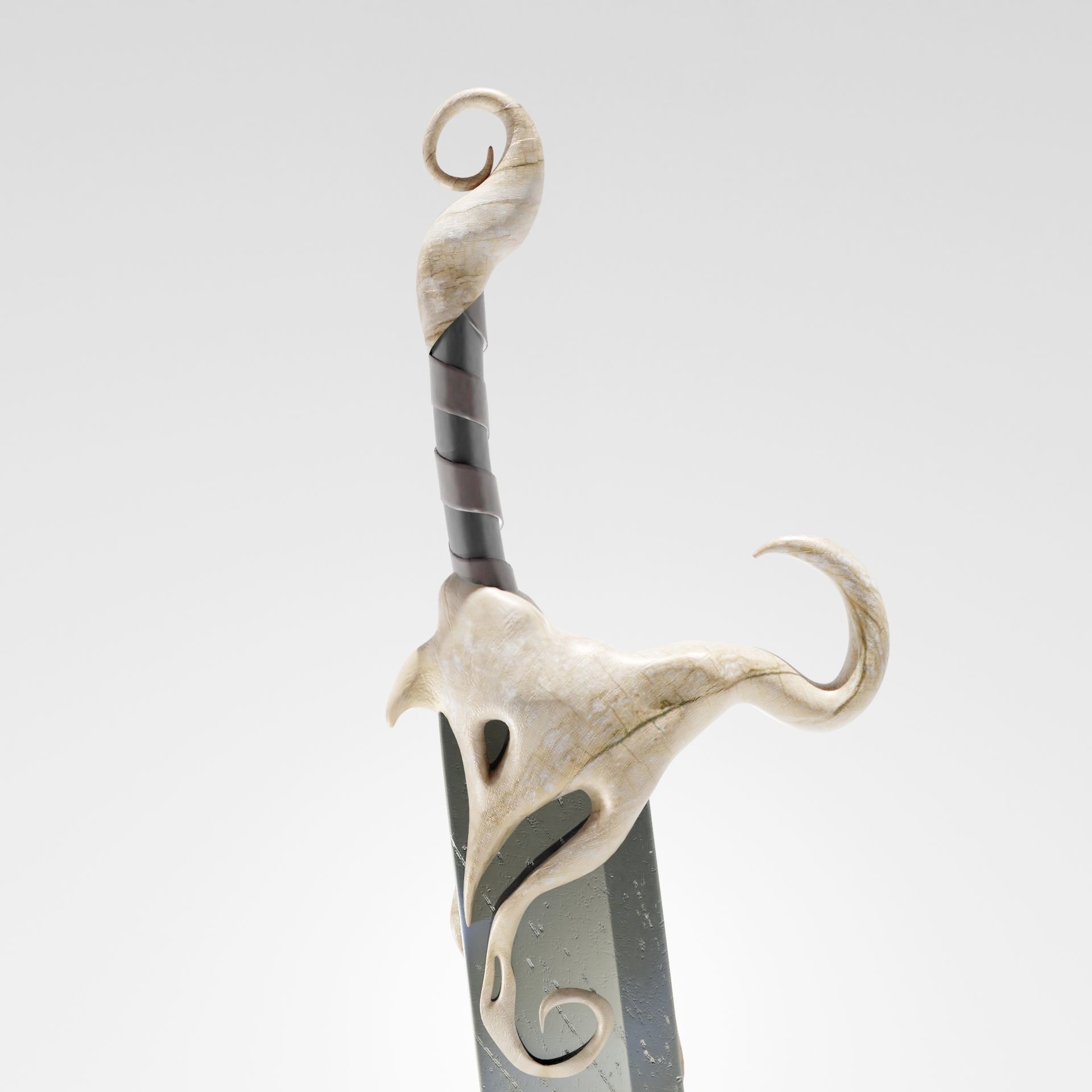 3D model White Oak Sword VR / AR / low-poly | CGTrader