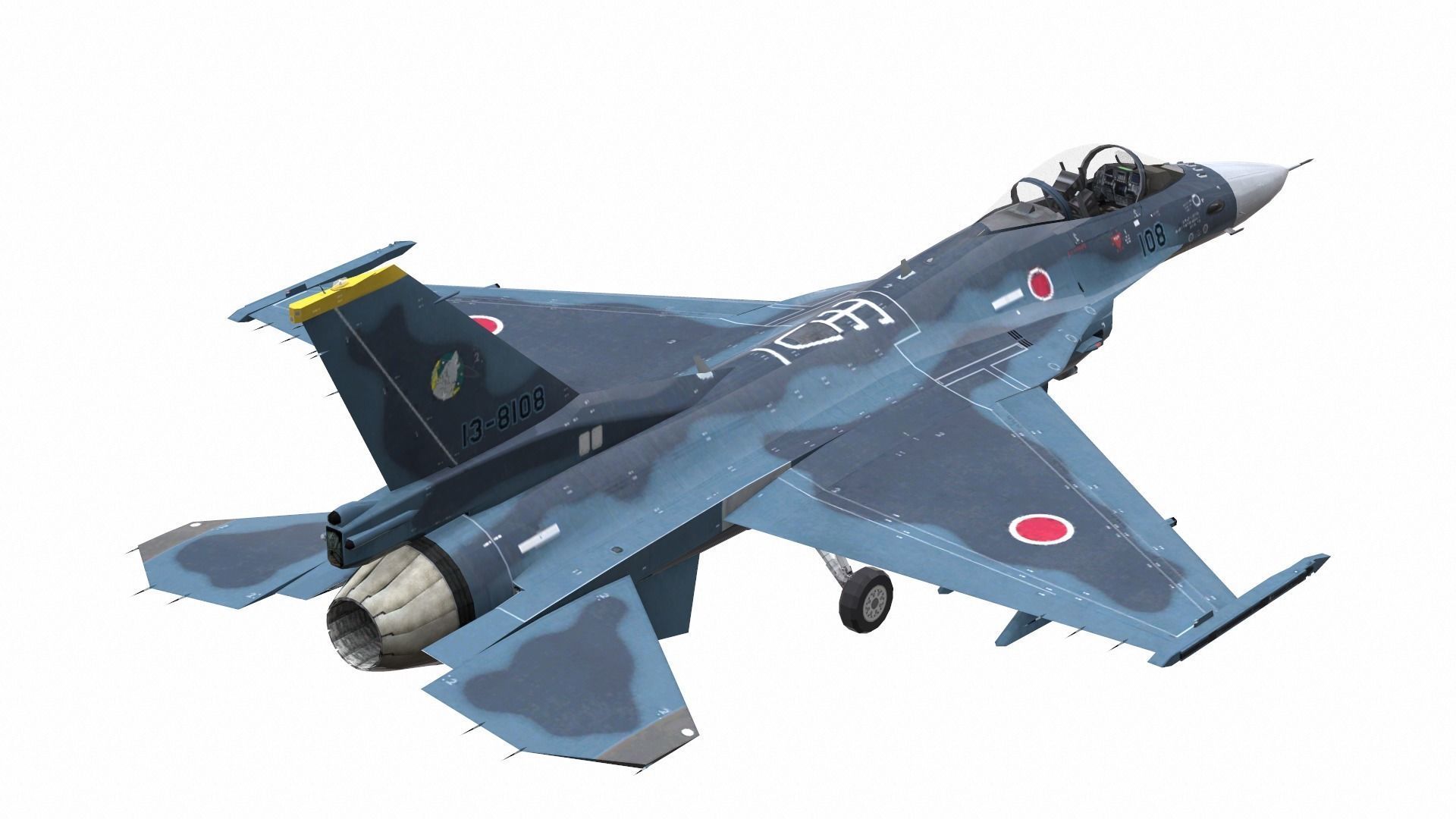 AirCraft 02 - fighter 3D model | CGTrader