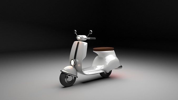 3D model Scooter 3D Model VR / AR / low-poly | CGTrader