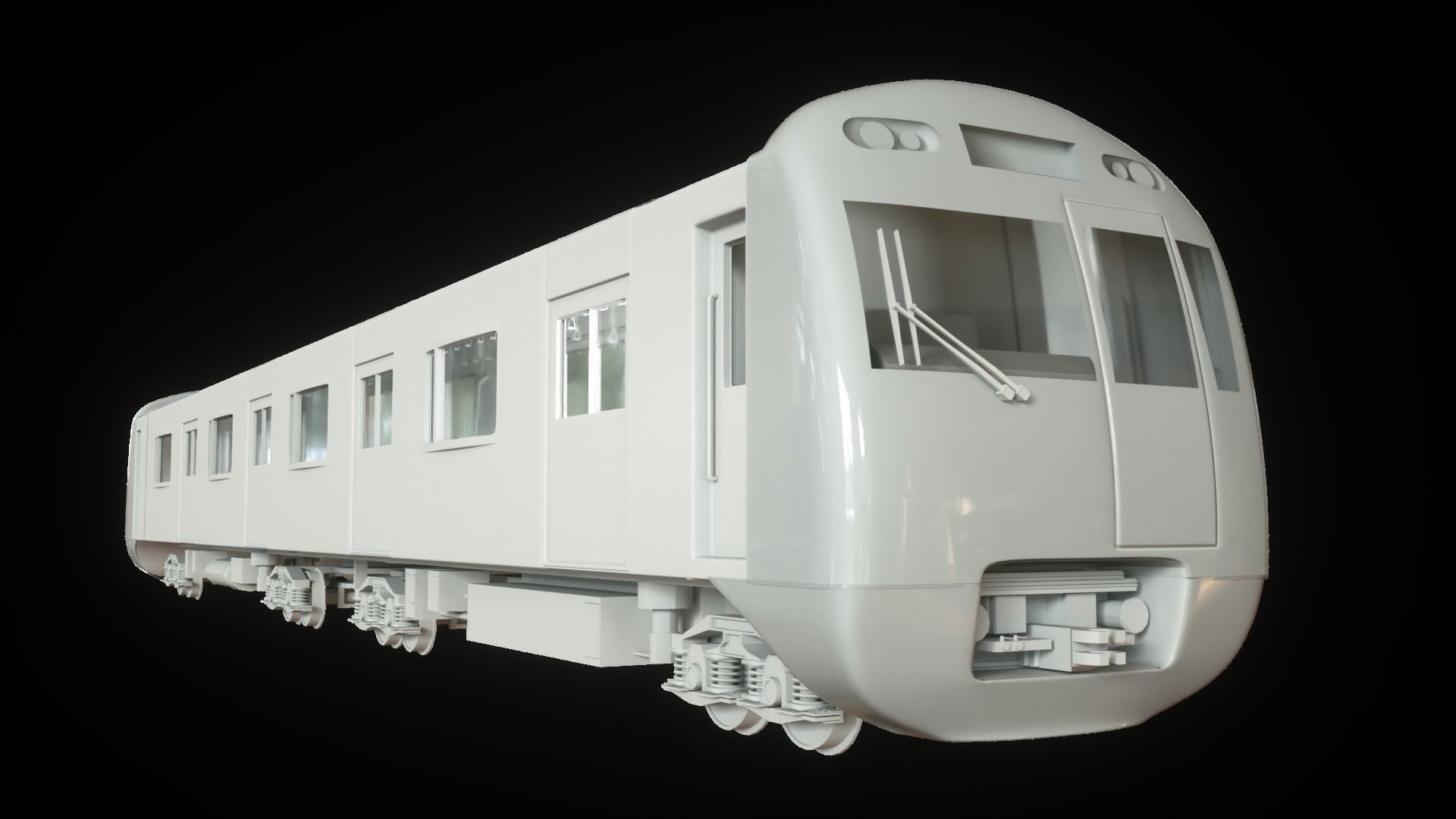 MRT train 3D model | CGTrader