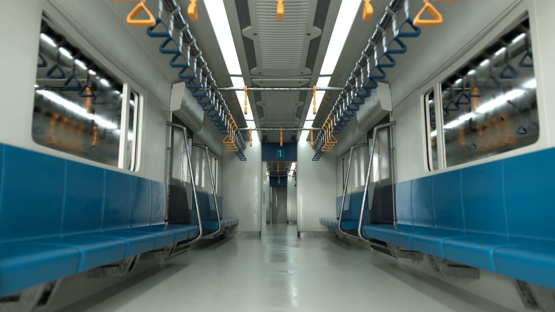 MRT train 3D model | CGTrader