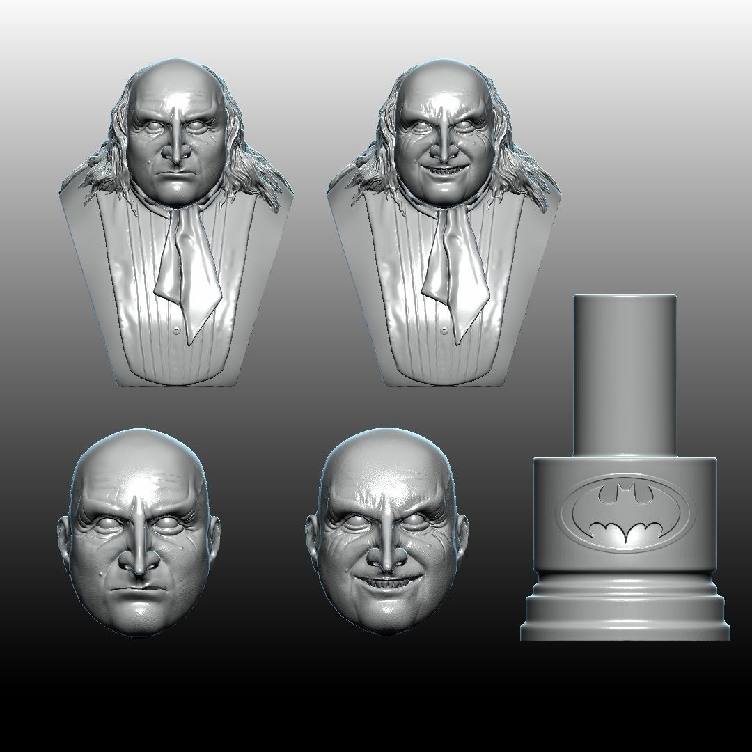The Penguin from Batman Returns by Danny DeVito 3D model 3D printable ...