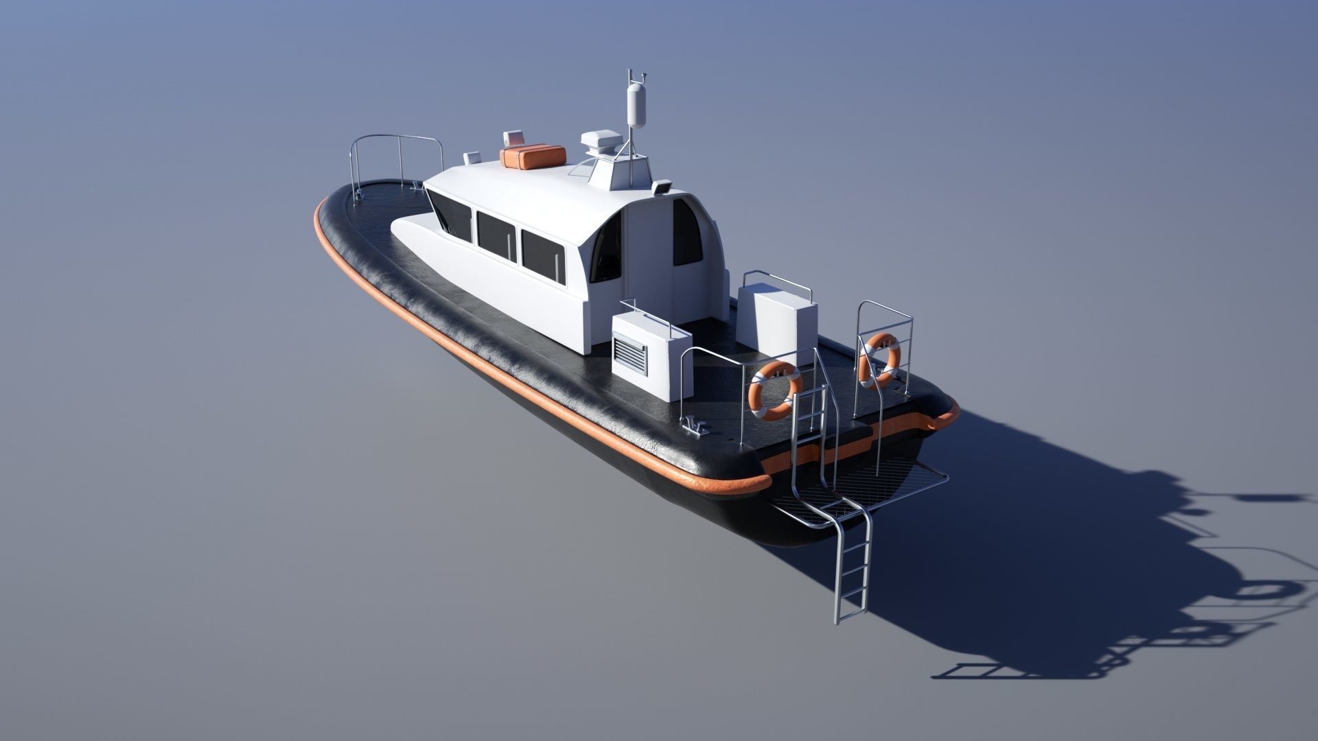 Pilot Boat 3D model | CGTrader