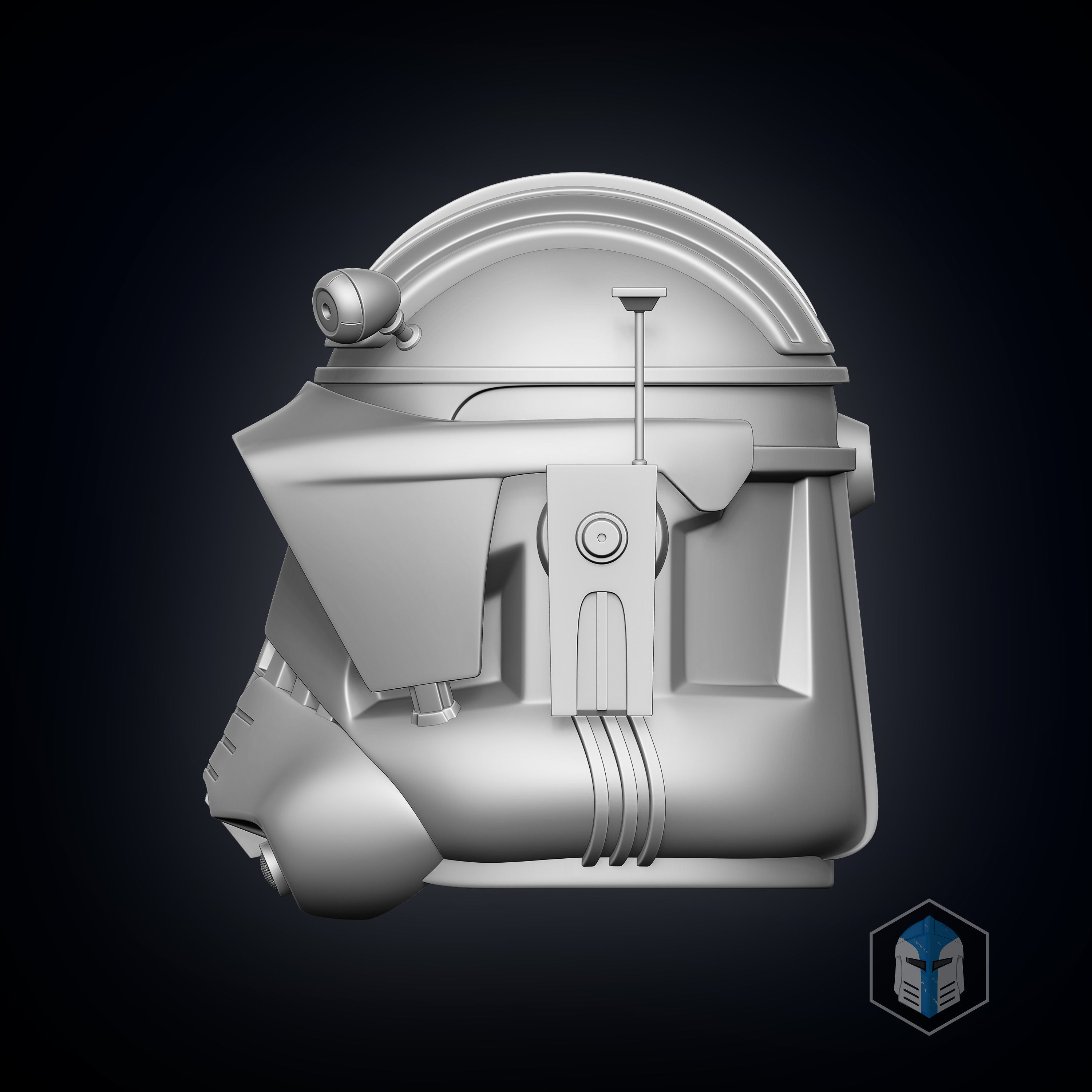 Commander Cody Helmet 3D model 3D printable | CGTrader