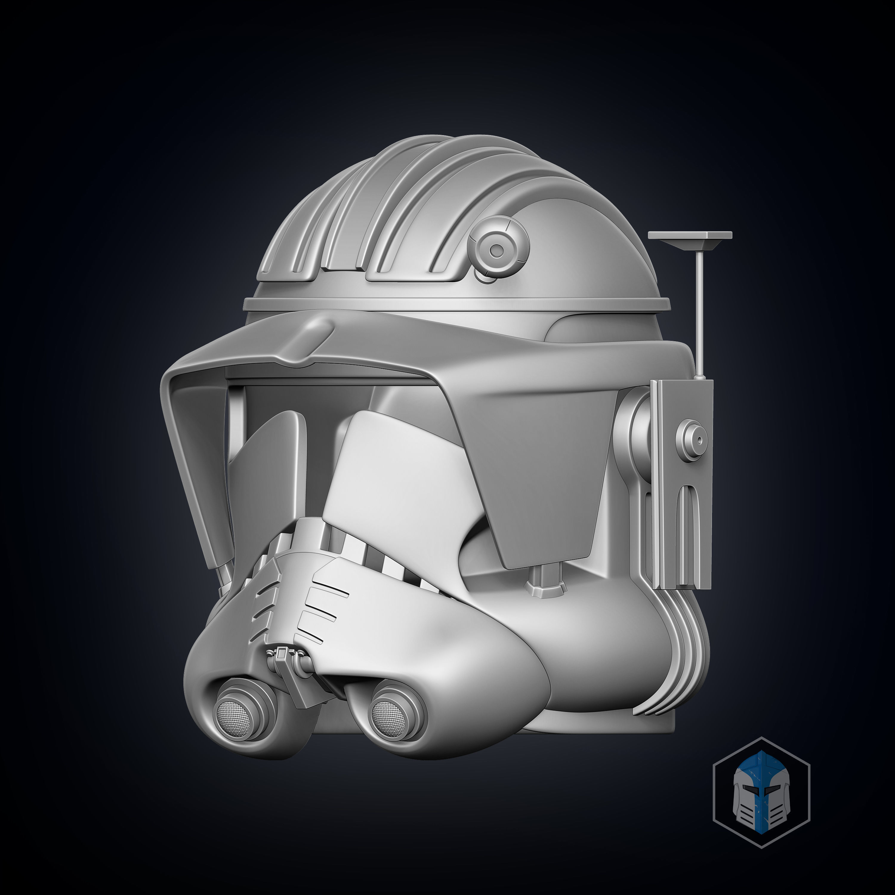 Commander Cody Helmet 3D model 3D printable | CGTrader
