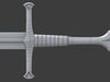 3D model Sword Base Mesh 03 VR / AR / low-poly | CGTrader