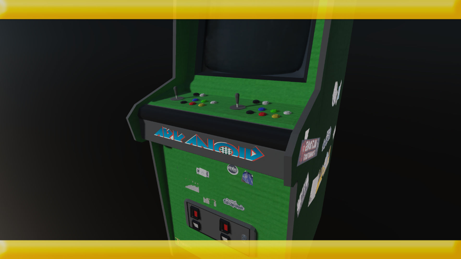 Recreative Arcade Low-Poly HD free VR / AR / low-poly 3D model | CGTrader