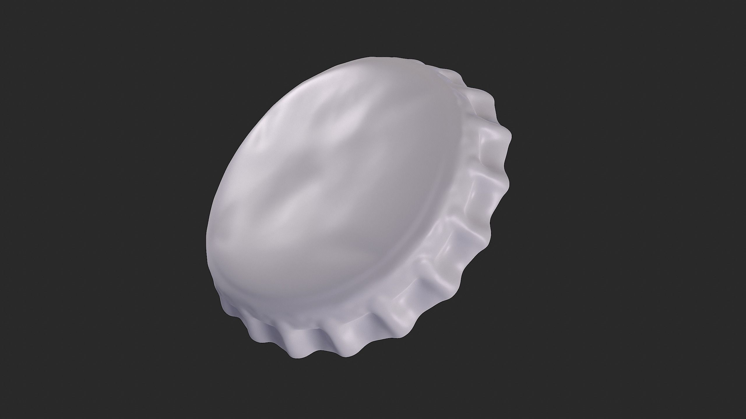 Bottle Cap 3D Model - High Poly - Set of two free 3D model | CGTrader
