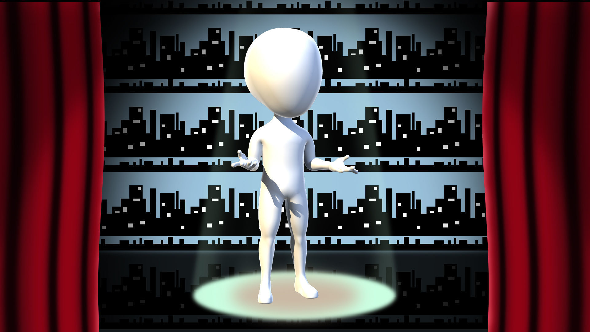 White Guy free 3D model animated rigged | CGTrader