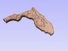 Florida Topographical Map for CNC cutting 3D model 3D printable | CGTrader