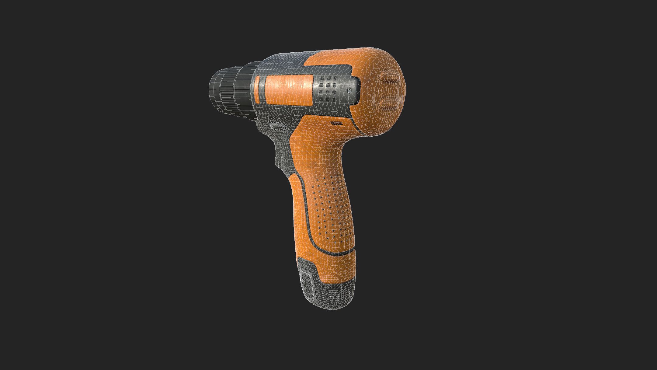 3D model Cordless drill VR / AR / low-poly | CGTrader