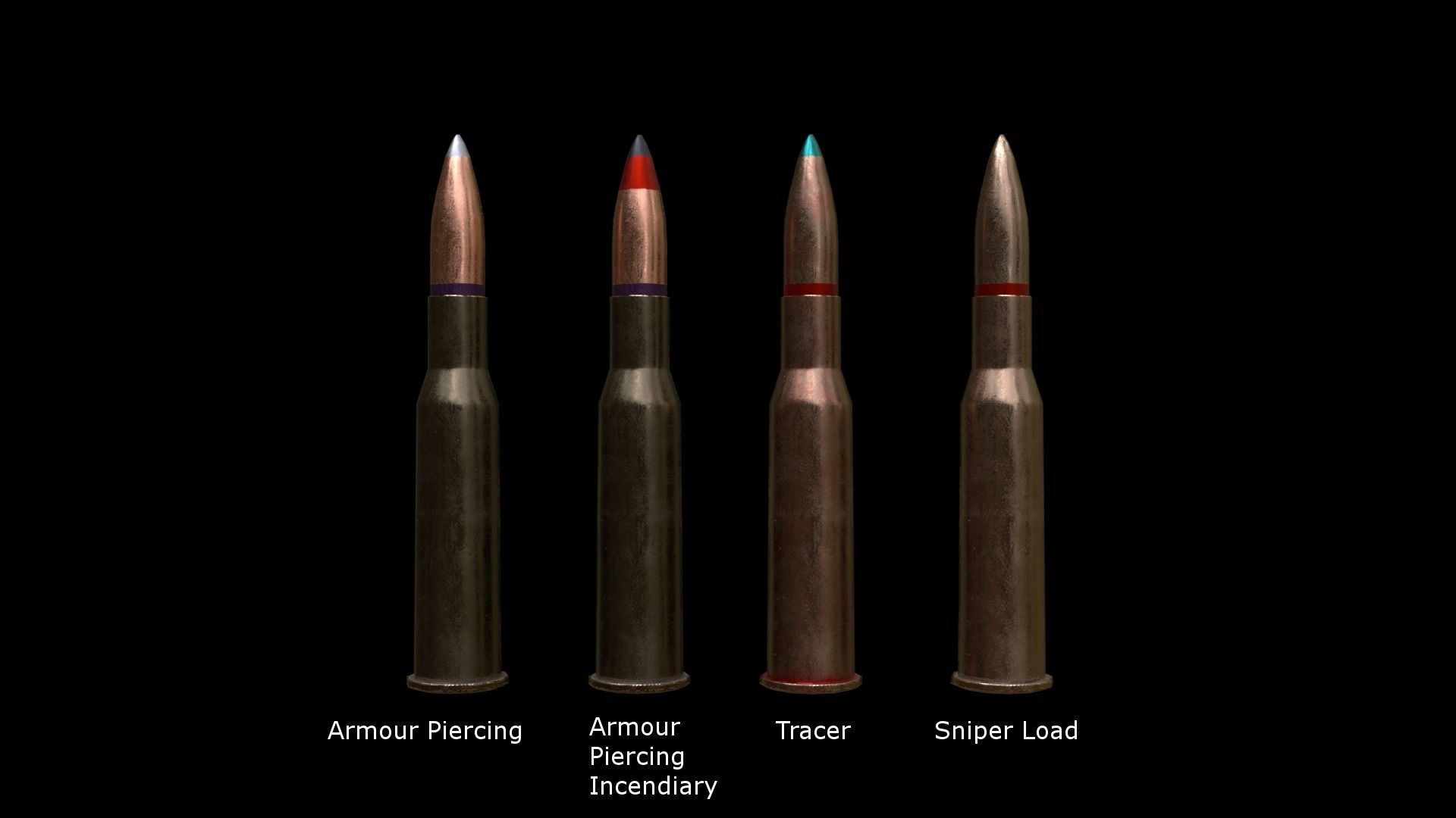 3D model ASR-18 Camouflaged SVD Based Sniper Rifle VR / AR / low-poly ...