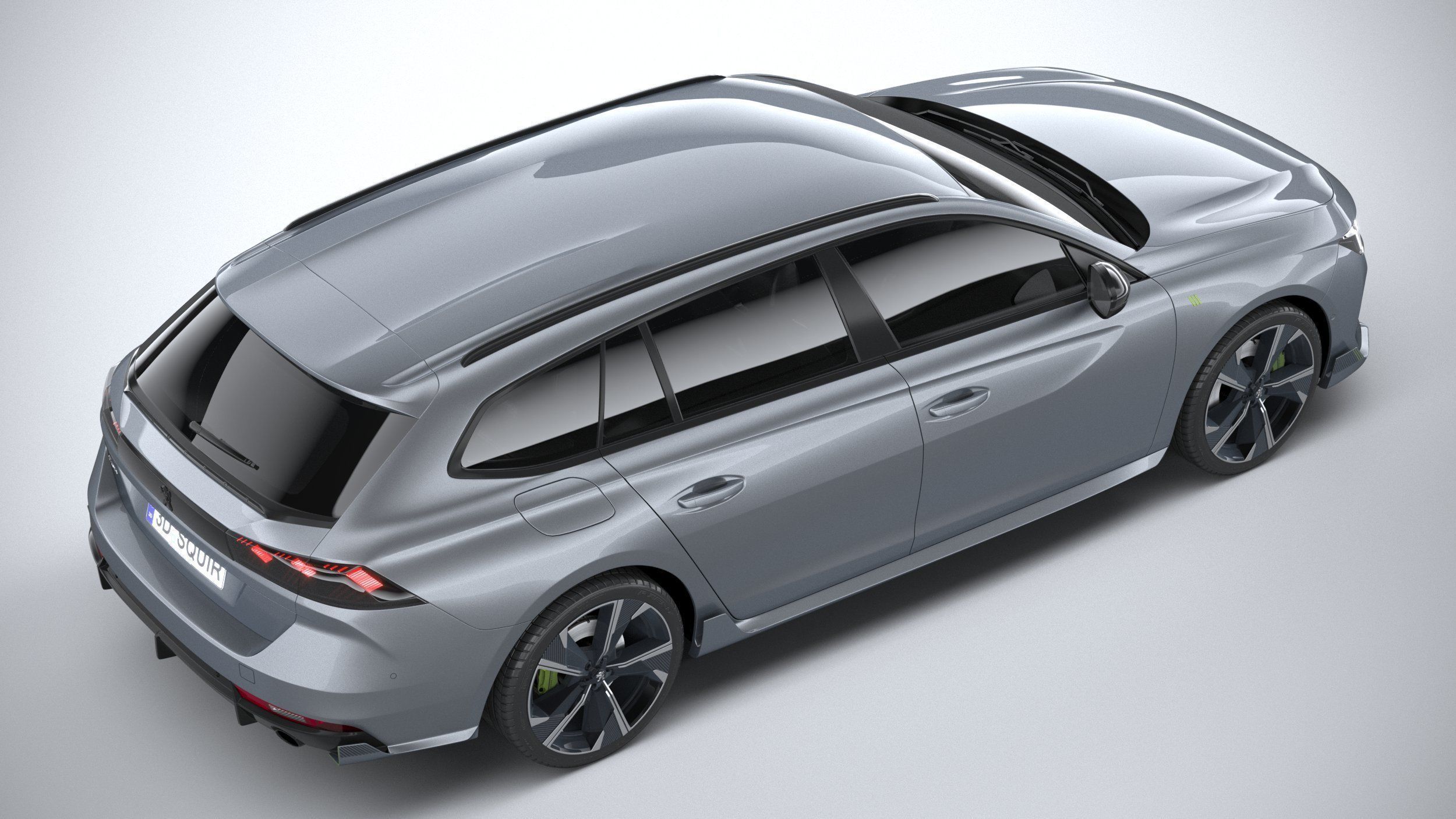 Peugeot 508 SW PSE 2021 3D model | CGTrader