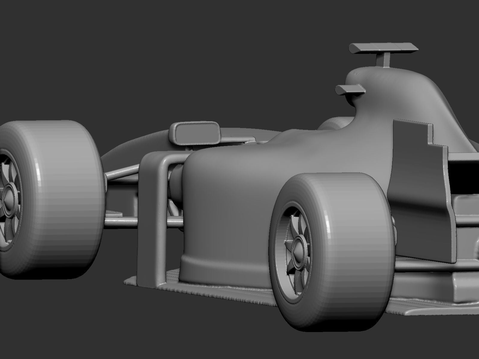 Sports Racing car 3D model 3D printable | CGTrader