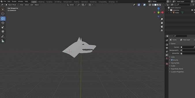3D model Gokturk Wolf Head VR / AR / low-poly | CGTrader