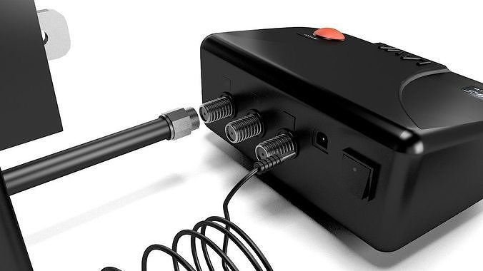 3D Antenna receiver model 3D model animated | CGTrader