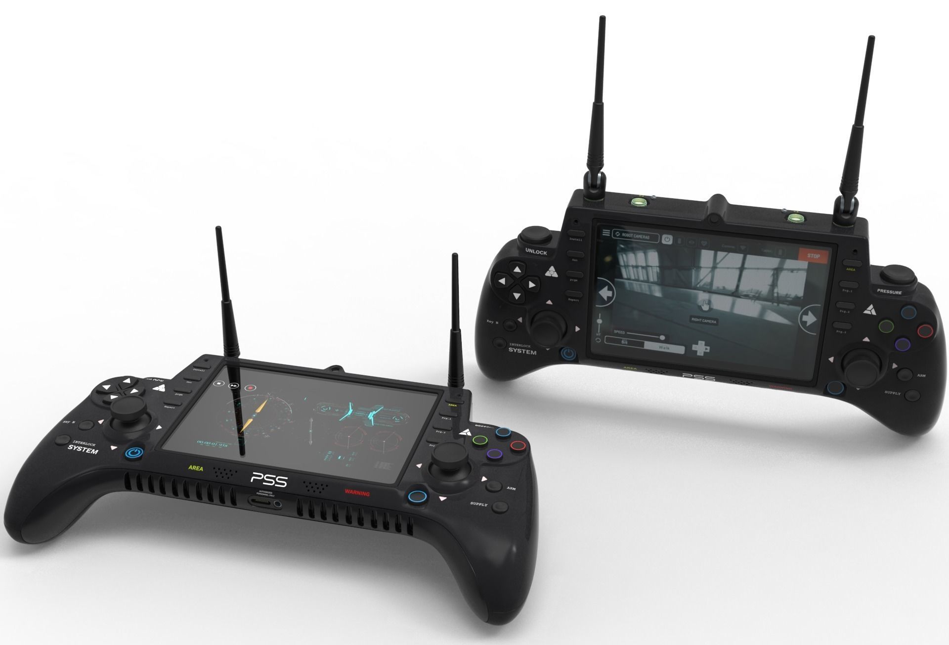 Robot Remote Control 3D model | CGTrader