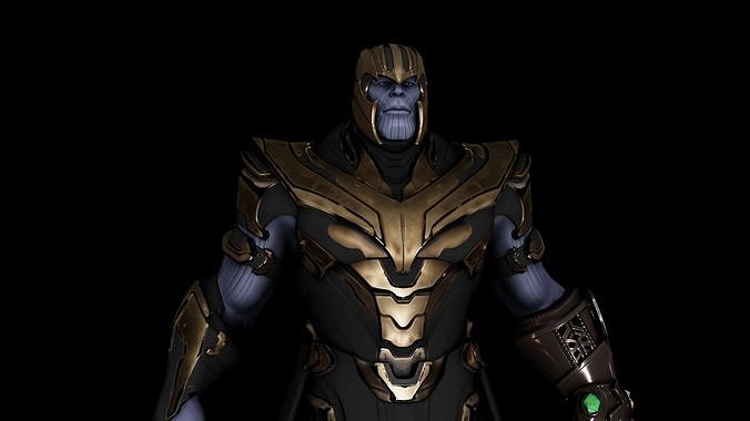 3D model Thanos from avengers infinity war VR / AR / low-poly | CGTrader
