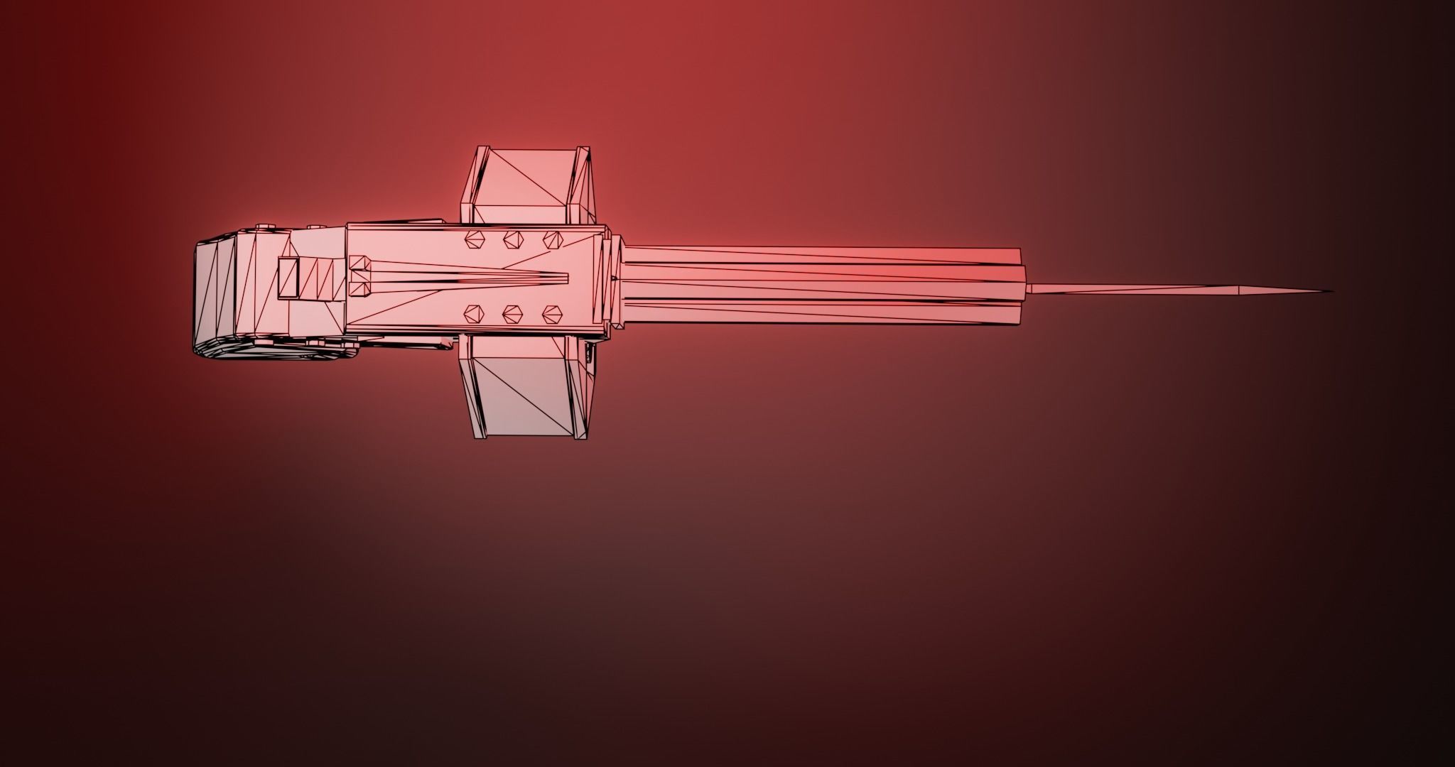 Holy Revolver free 3D model | CGTrader