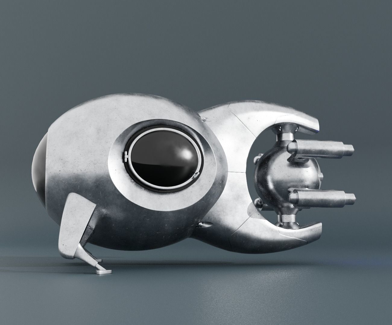 Flying object for aliens 3D model | CGTrader