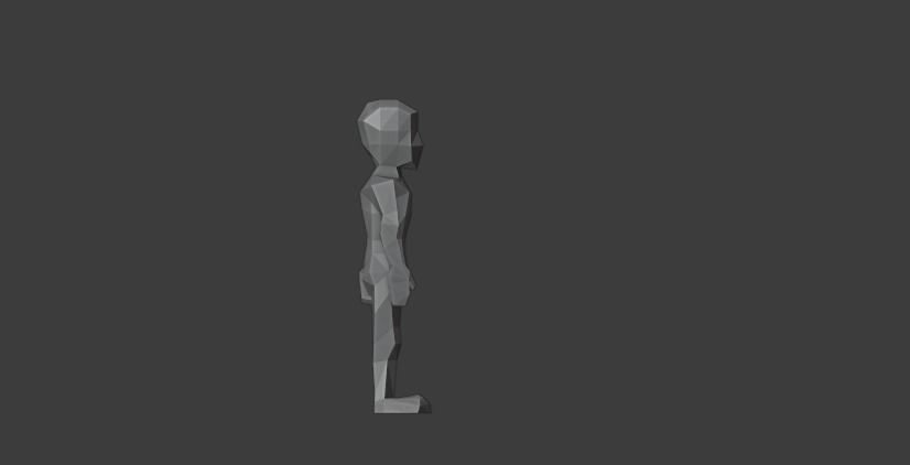 Low Poly Character -Rigged- free VR / AR / low-poly 3D model rigged ...