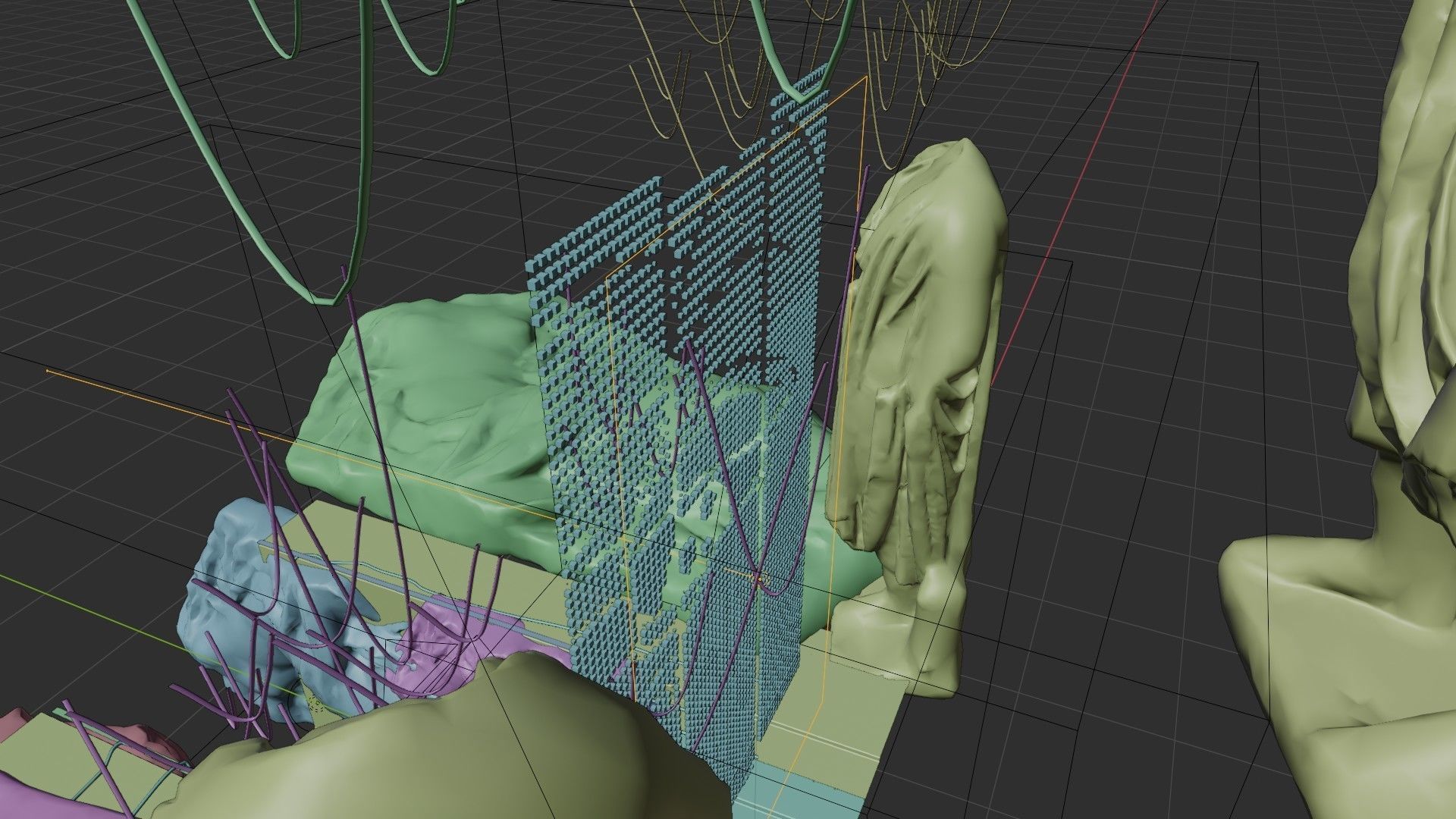 epic blender Instagram art scene 3D model animated | CGTrader