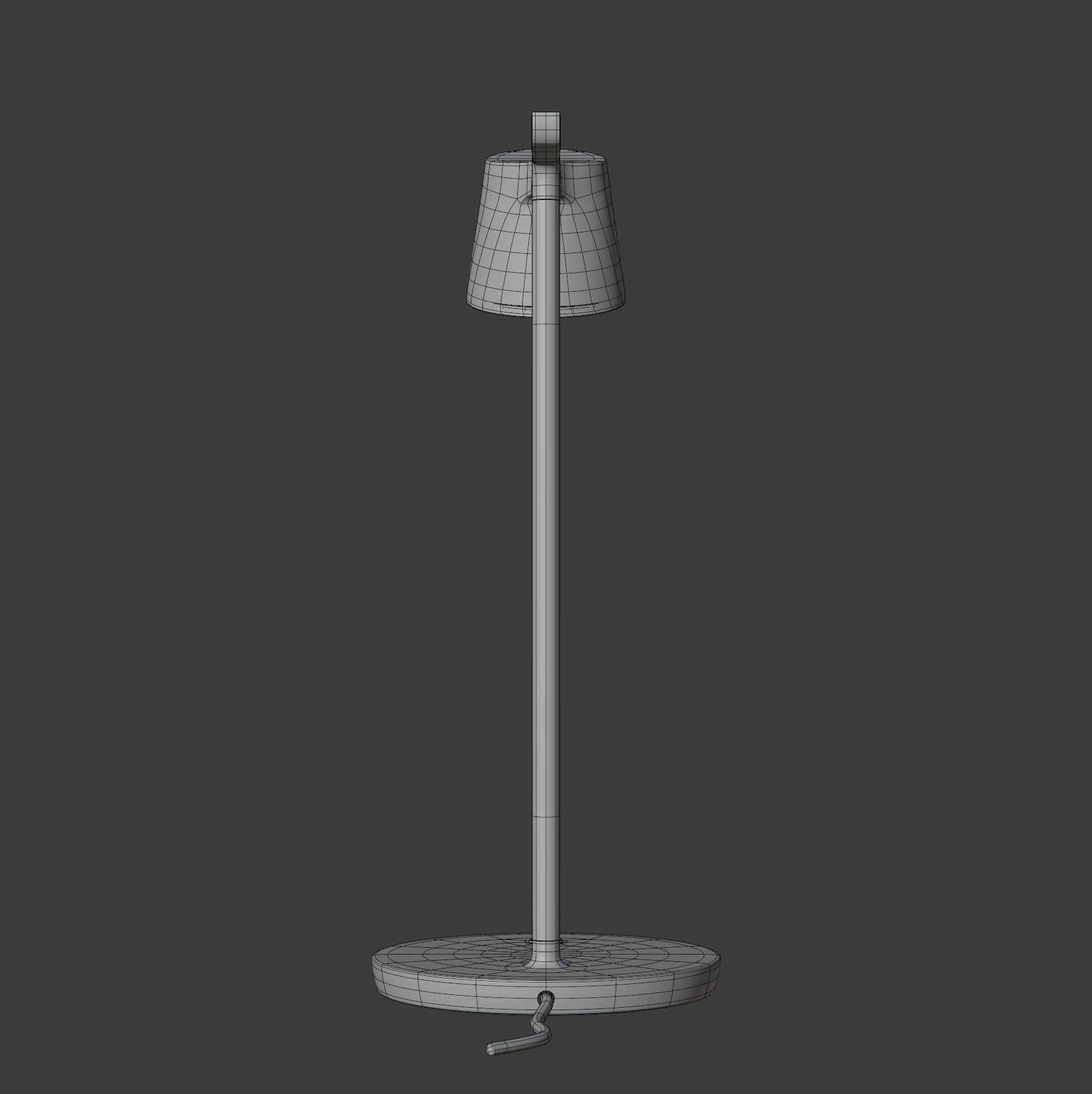 Tip Table Light 3D model | CGTrader