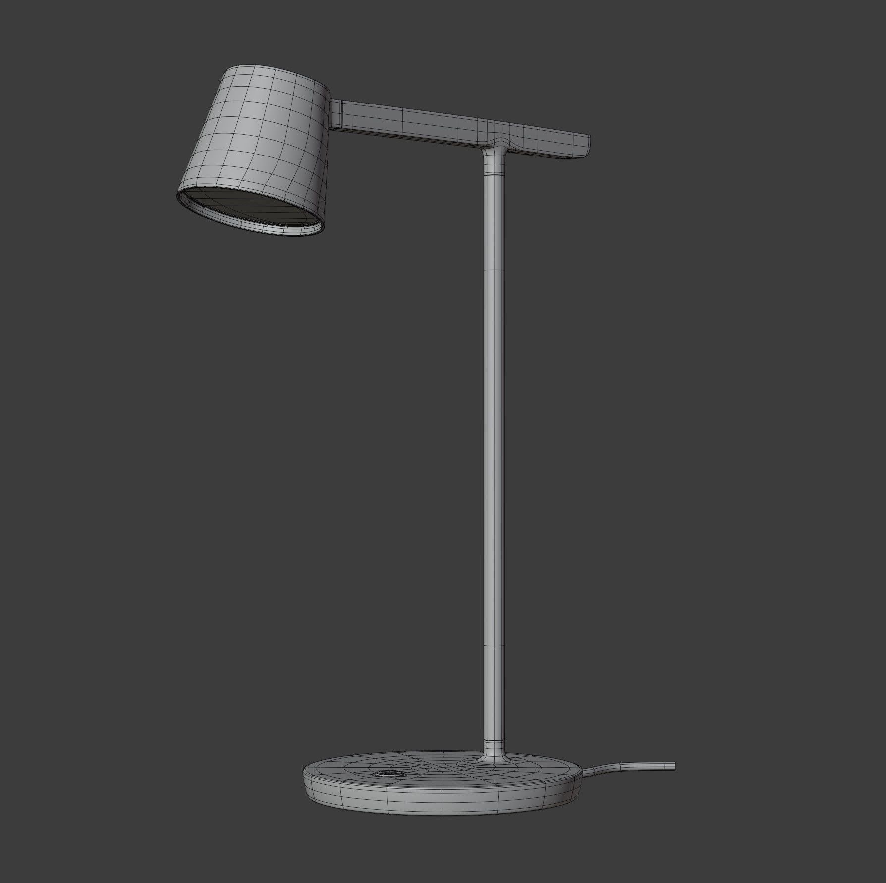 Tip Table Light 3D model | CGTrader