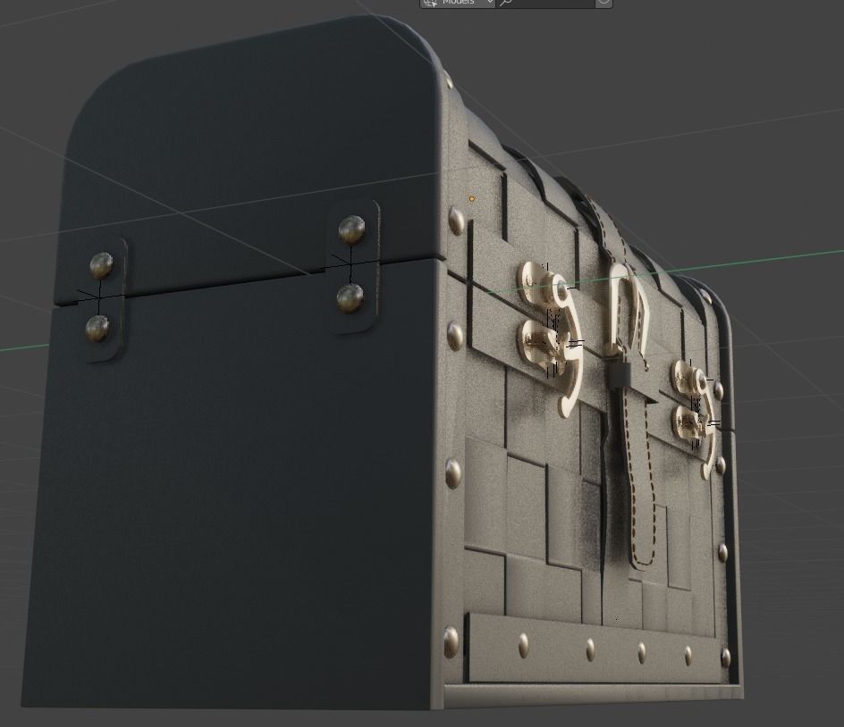 3D model Chest VR / AR / low-poly | CGTrader