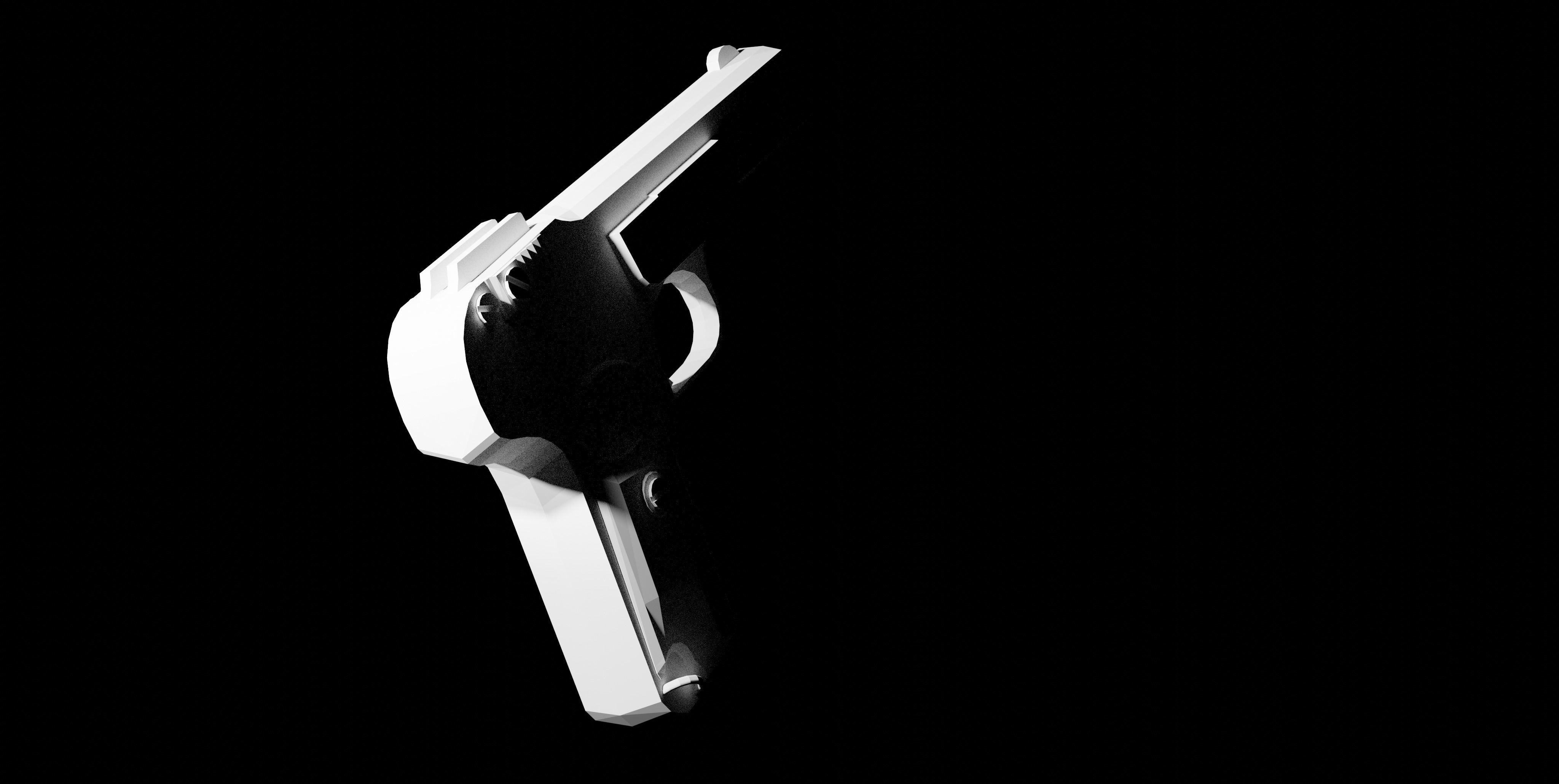 3D model Browning FN M1900 Pistol VR / AR / low-poly | CGTrader