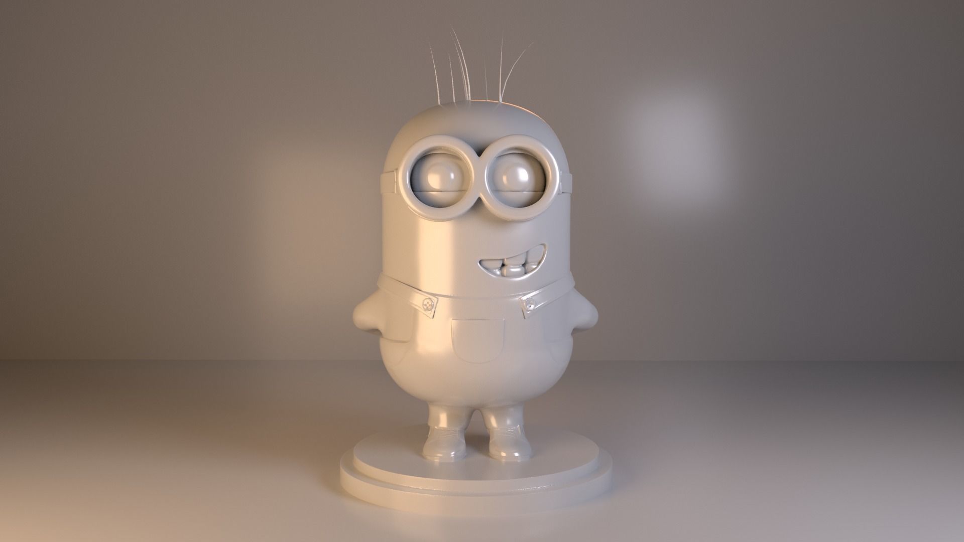 Minion for 3D printing from Despicable me 3D model 3D printable | CGTrader