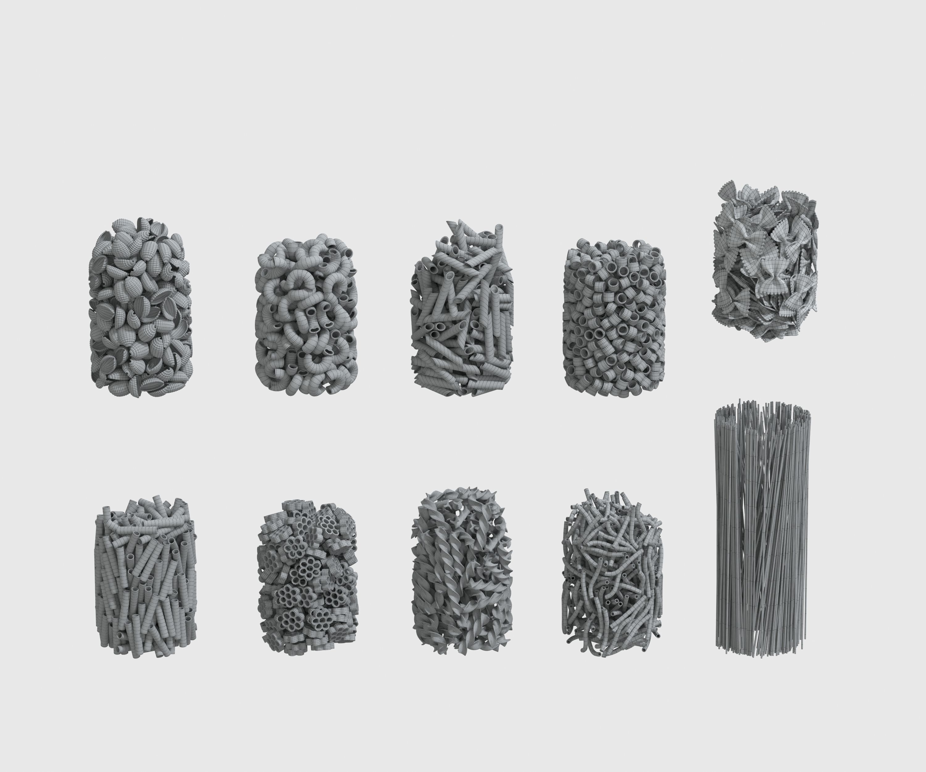 Pasta 3D model | CGTrader