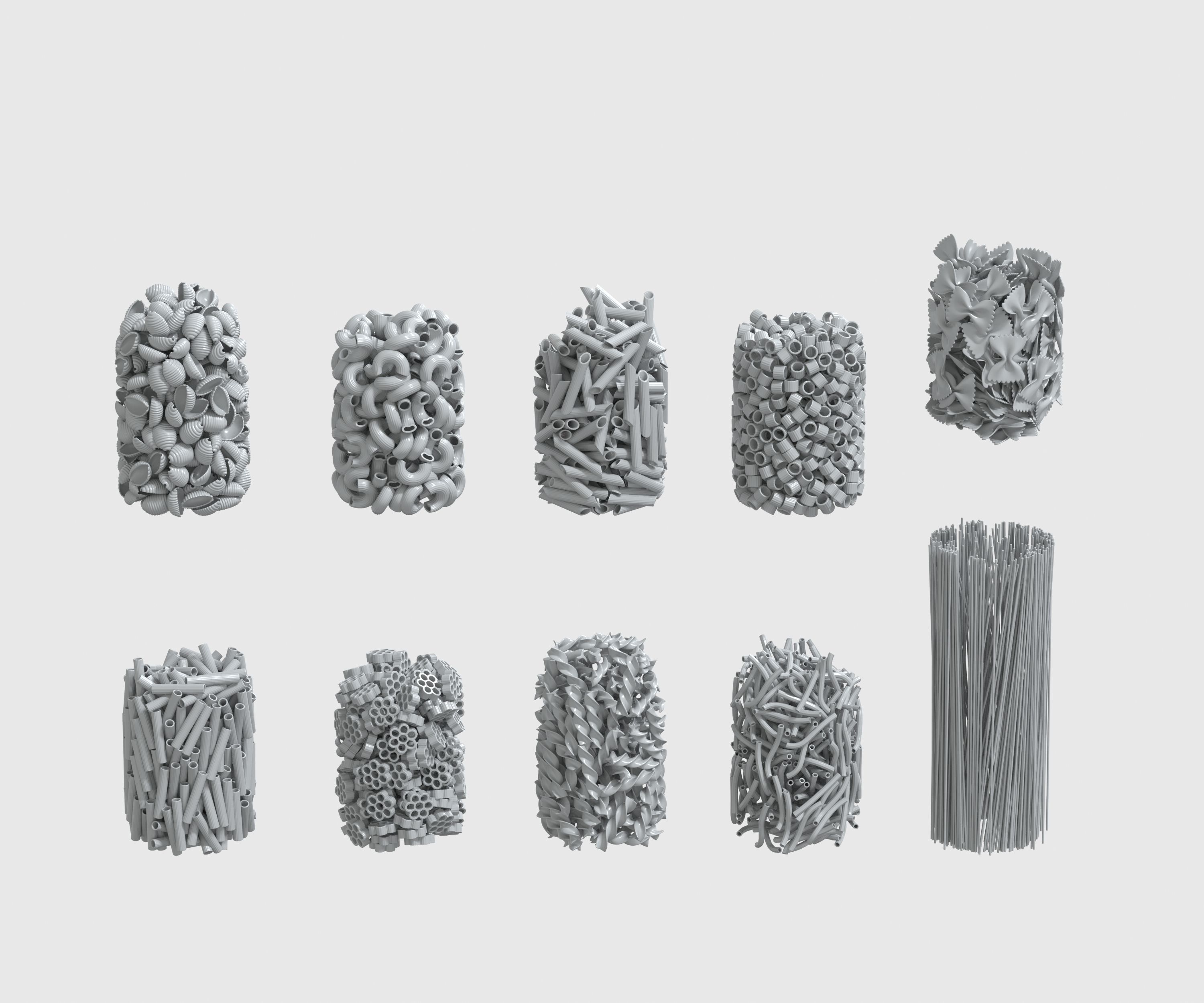 Pasta 3D model | CGTrader