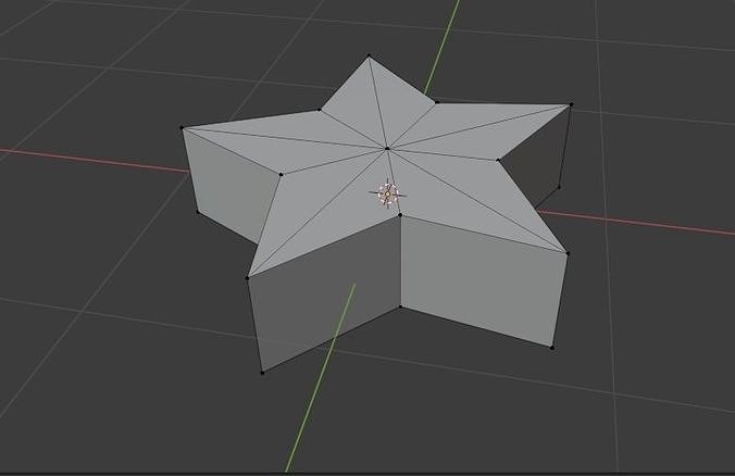 Star model 3D model | CGTrader