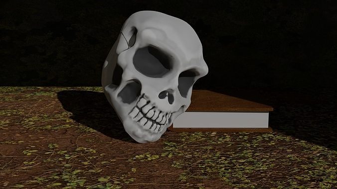Skull free VR / AR / low-poly 3D model | CGTrader