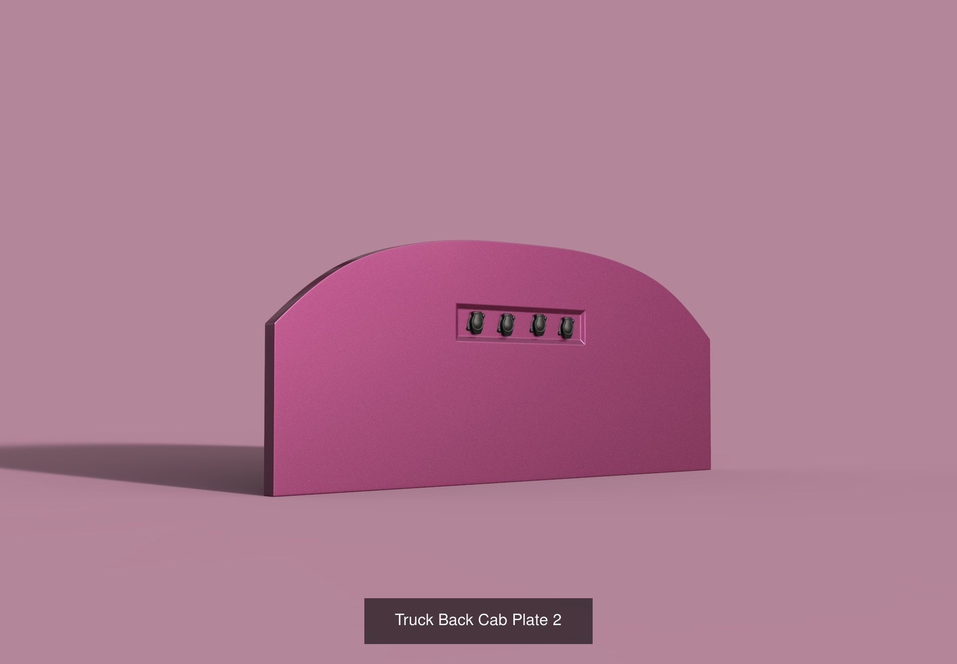 Truck Back Cab Plate Pack 3D Model Collection | CGTrader