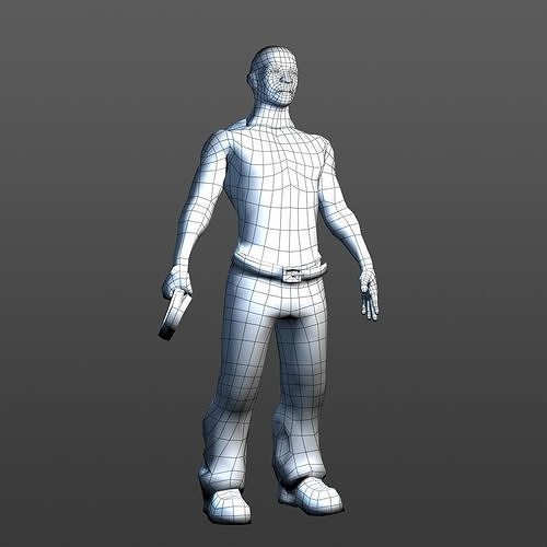 Base mesh free 3D model | CGTrader