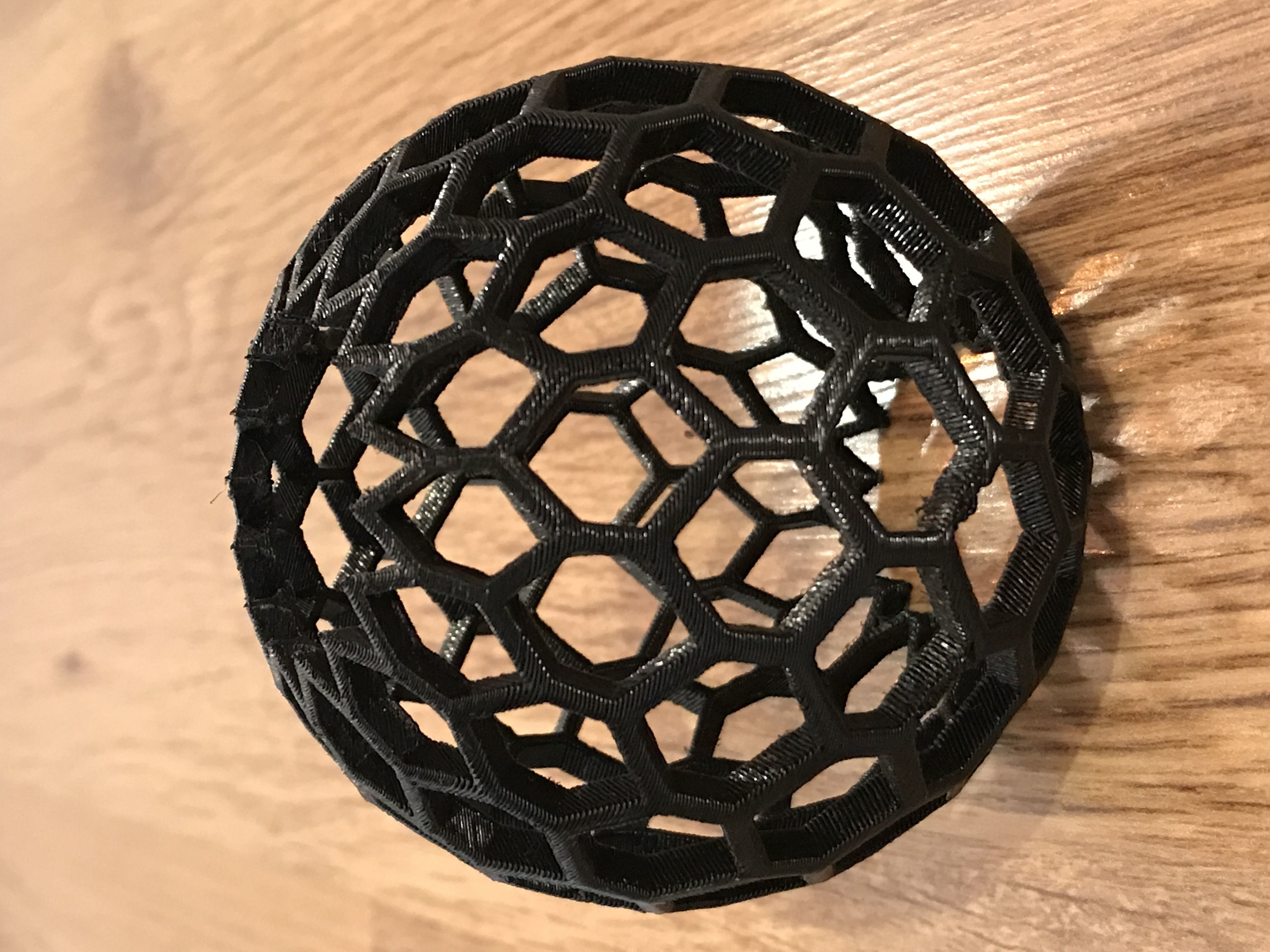 Shadow Light Lamp - hexagon 3D model 3D printable | CGTrader