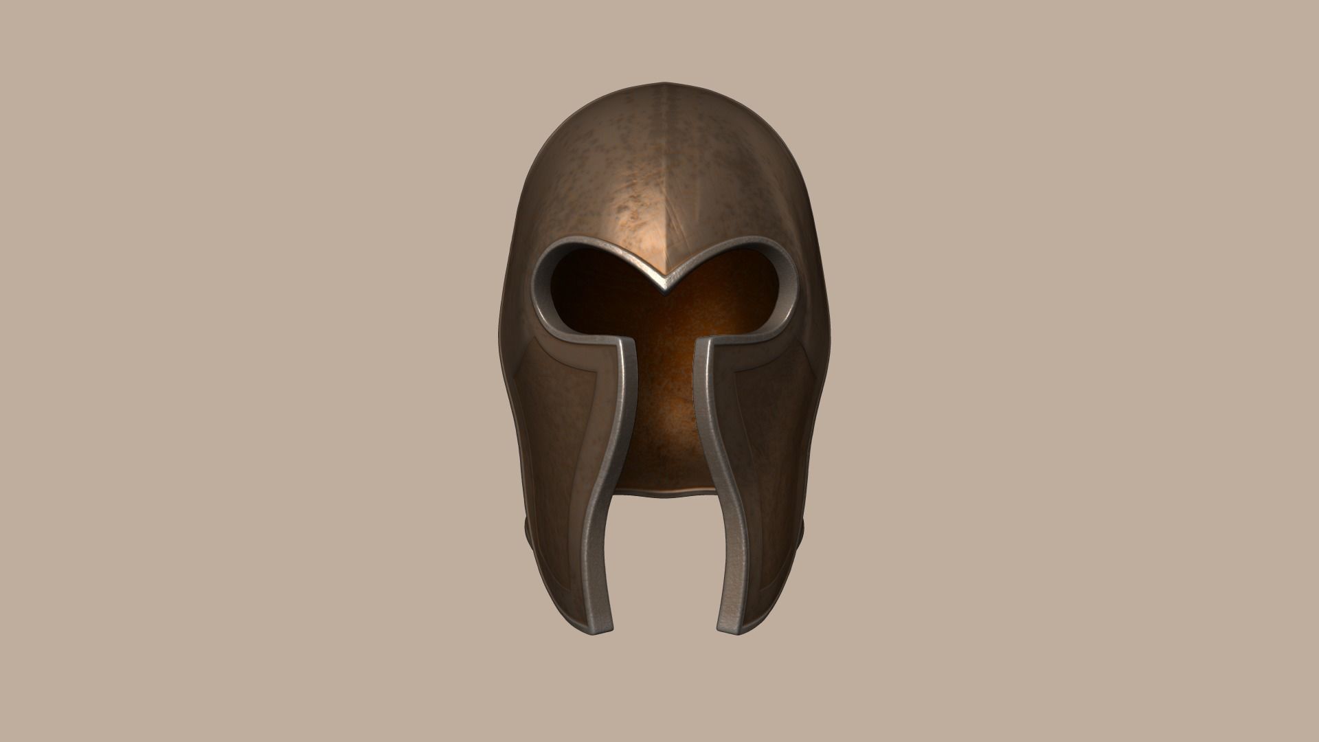 3D Model Collection 05 Rust Medieval Helmets - Character Design VR / AR ...