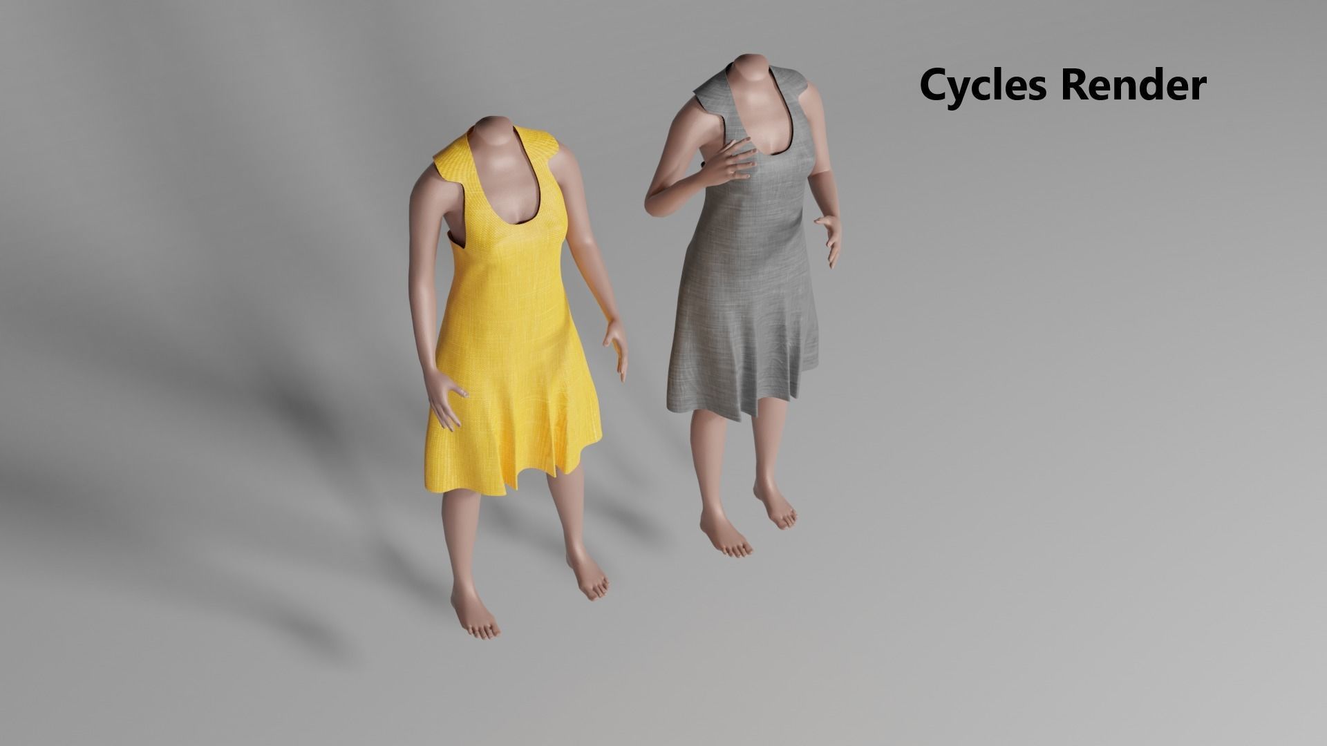 3D model Girl dresses 3D model with rigging feature VR / AR / low-poly ...