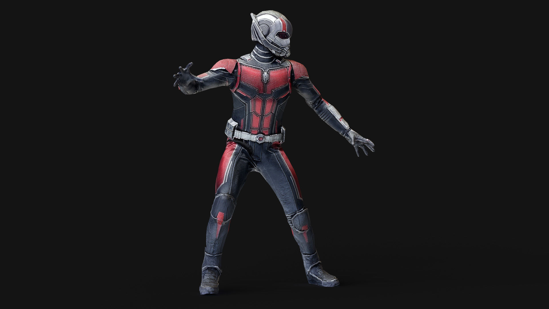 3D model Ant Man Figure Scan VR / AR / low-poly | CGTrader