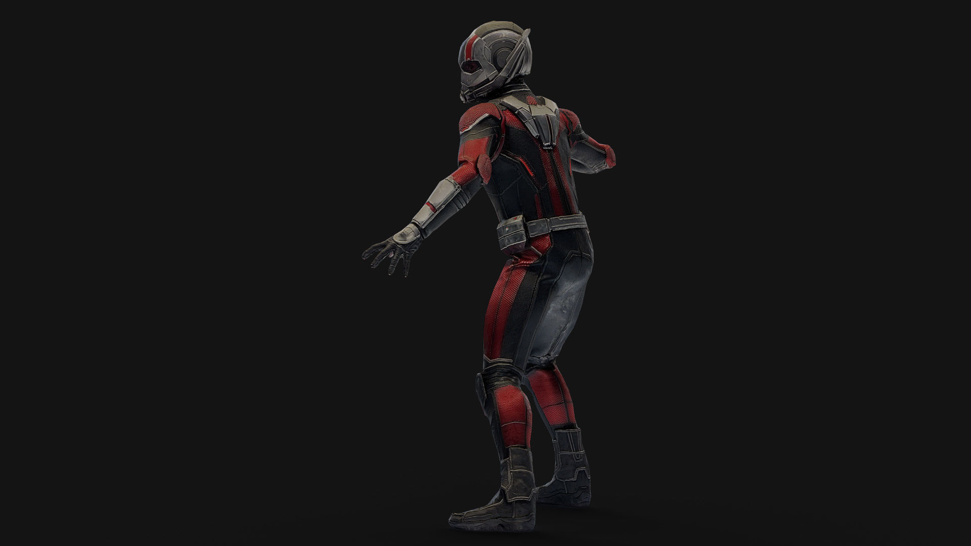 3D model Ant Man Figure Scan VR / AR / low-poly | CGTrader