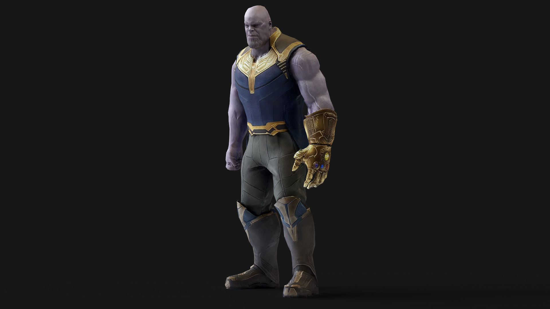 3D model Thanos 3d Model Scan VR / AR / low-poly | CGTrader