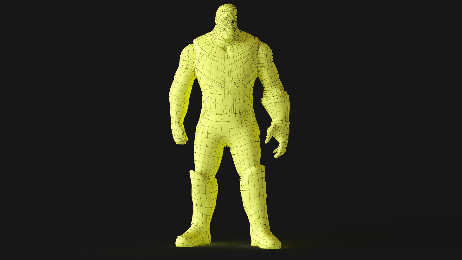 3D model Thanos 3d Model Scan VR / AR / low-poly | CGTrader