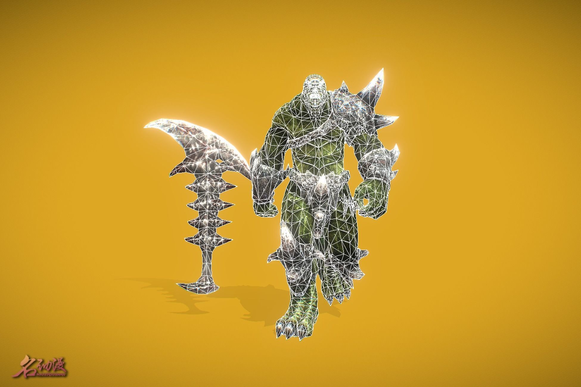 3D model RPG Orc VR / AR / low-poly | CGTrader