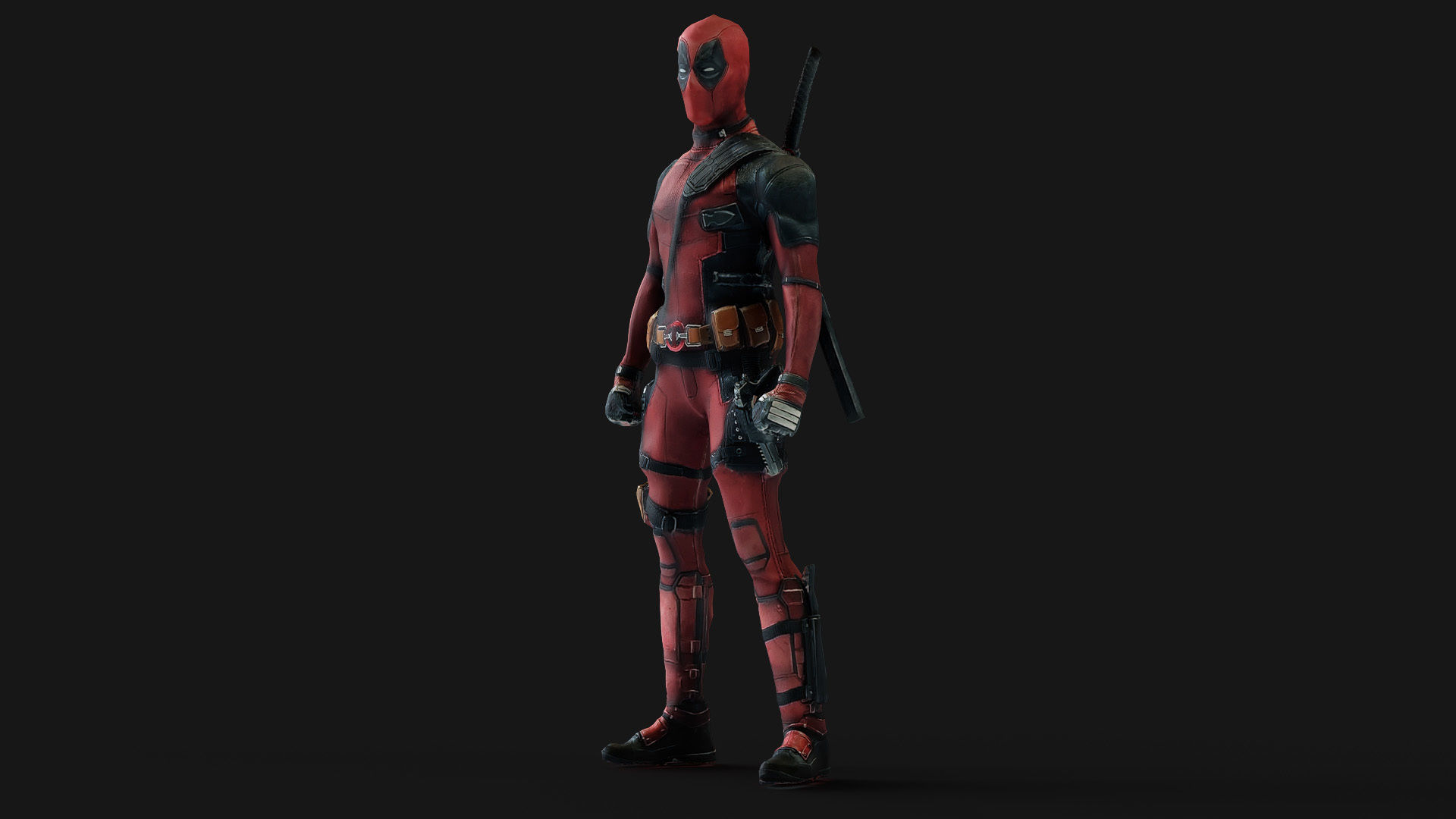 3D model Deadpool 3d Model Scan VR / AR / low-poly | CGTrader