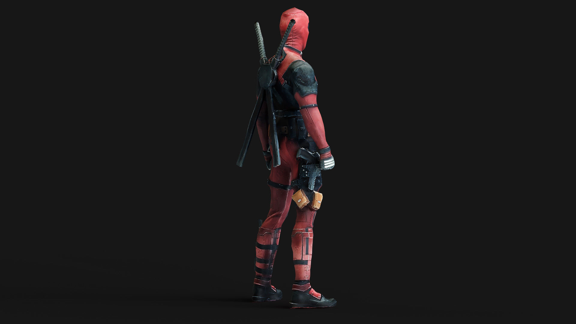 3D model Deadpool 3d Model Scan VR / AR / low-poly | CGTrader