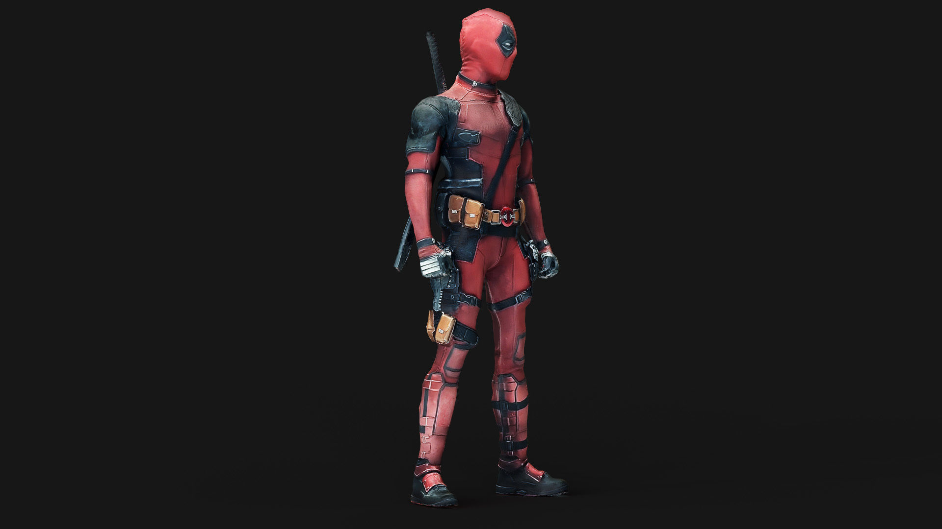 3D model Deadpool 3d Model Scan VR / AR / low-poly | CGTrader
