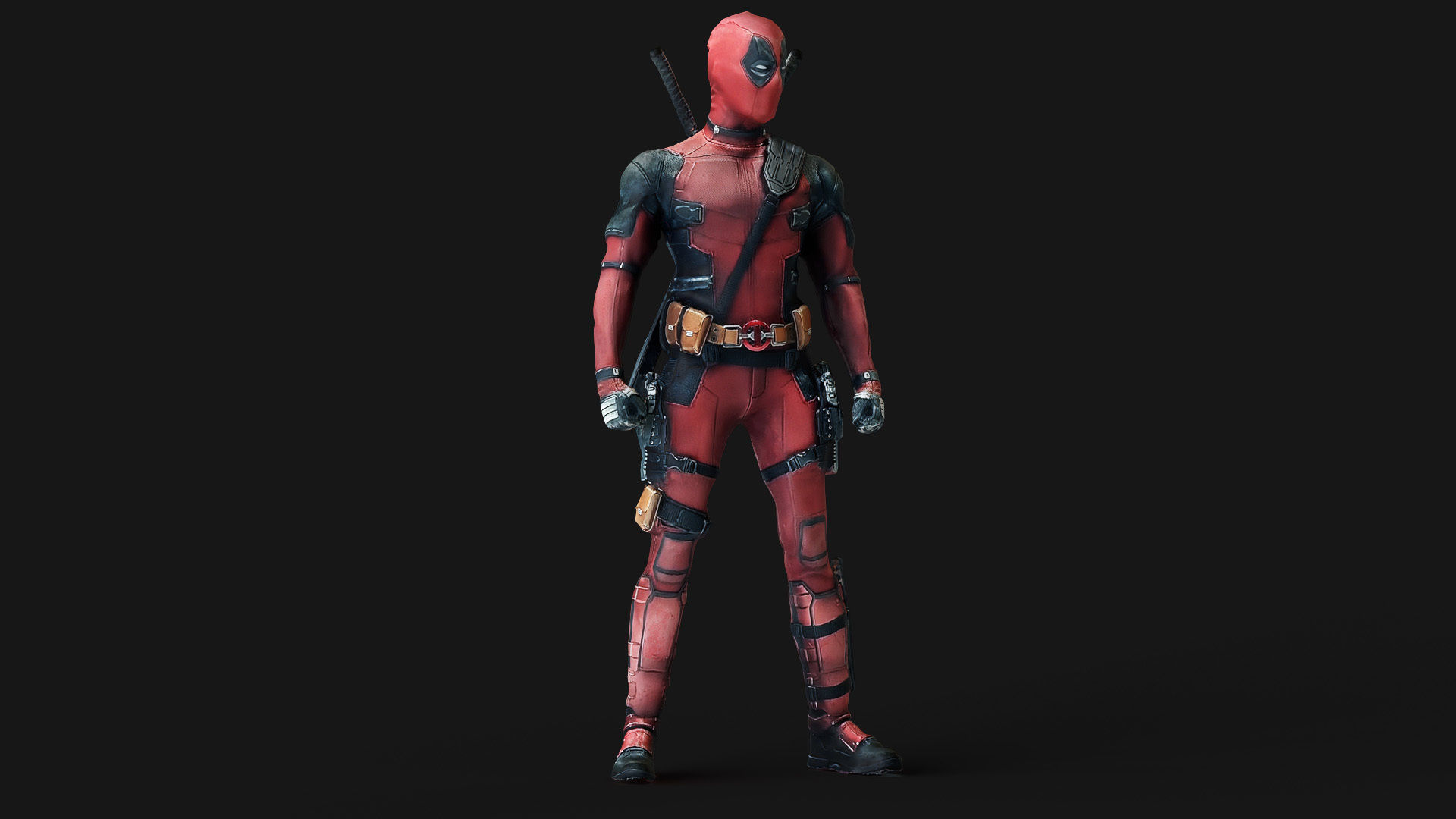 3D model Deadpool 3d Model Scan VR / AR / low-poly | CGTrader